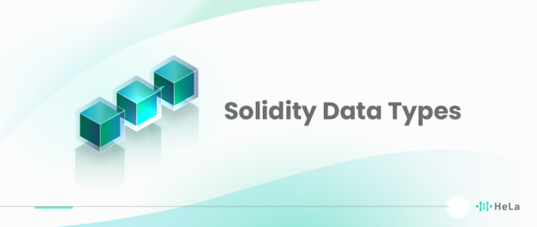 Solidity Data Types The Complete Reference Hela
